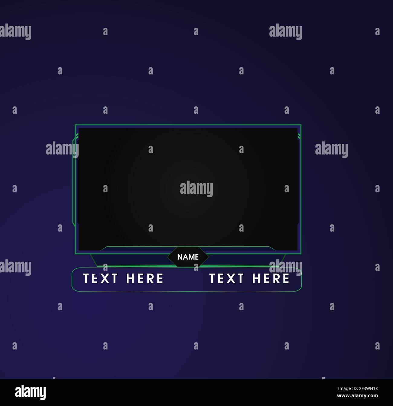 face cam, web camera, webcam, game, streaming panels, screens and ...