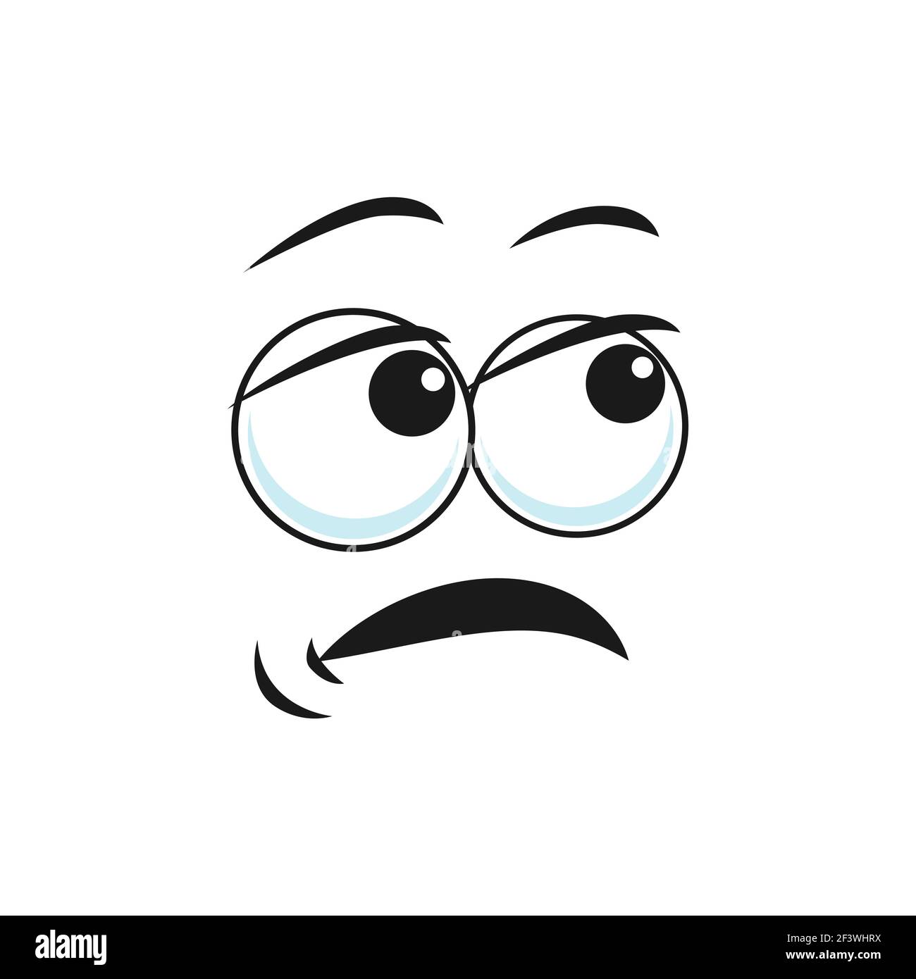 Tired smiley hi-res stock photography and images - Alamy