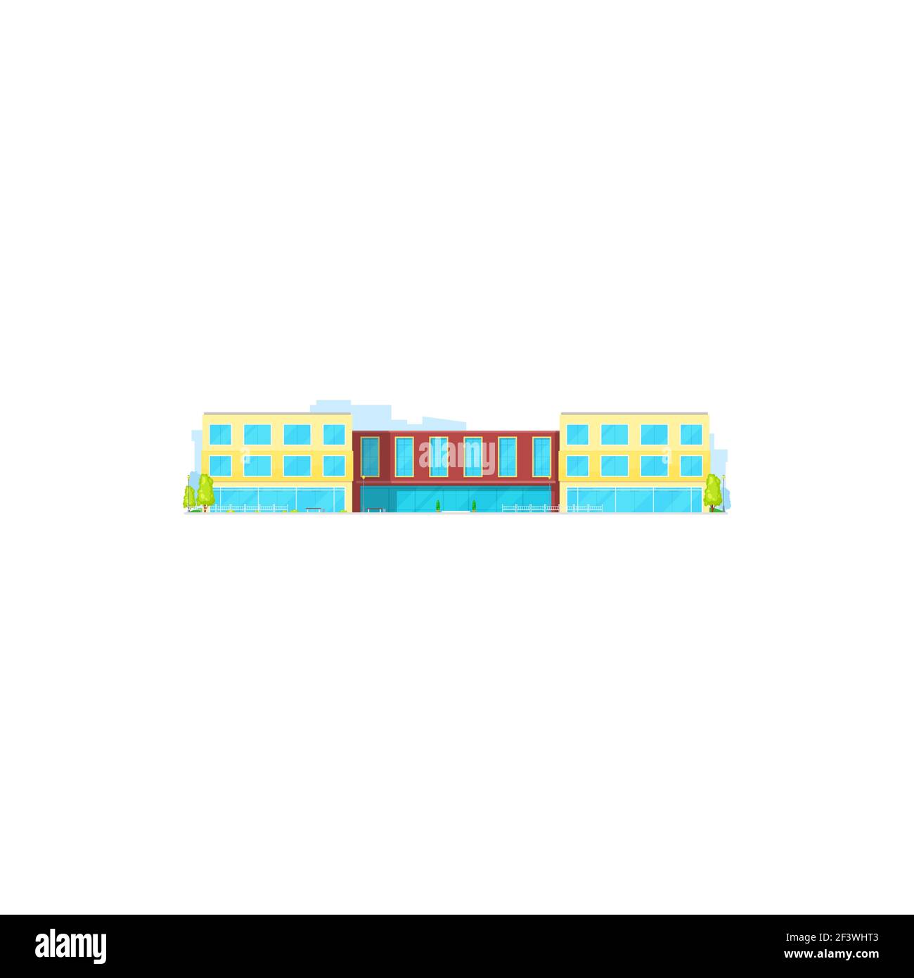 Architecture college infrastructure Stock Vector Images - Alamy