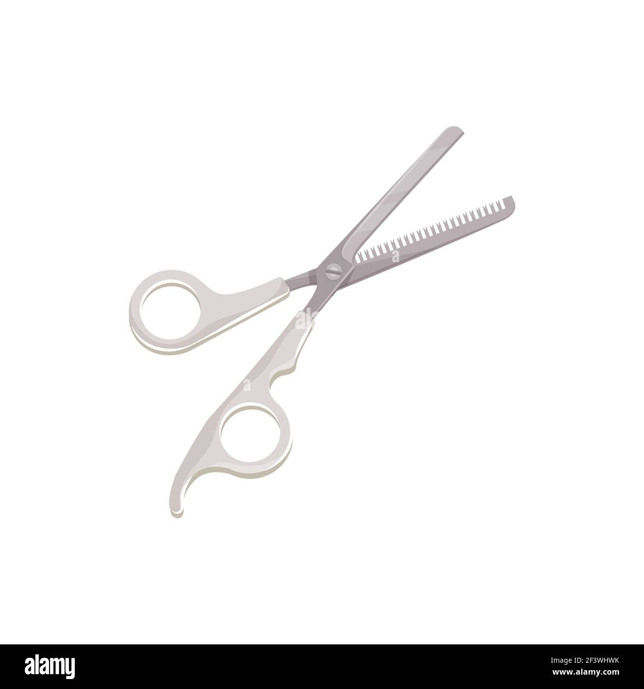 Cats scissors comb, pets grooming and care accessory, vector fur ...