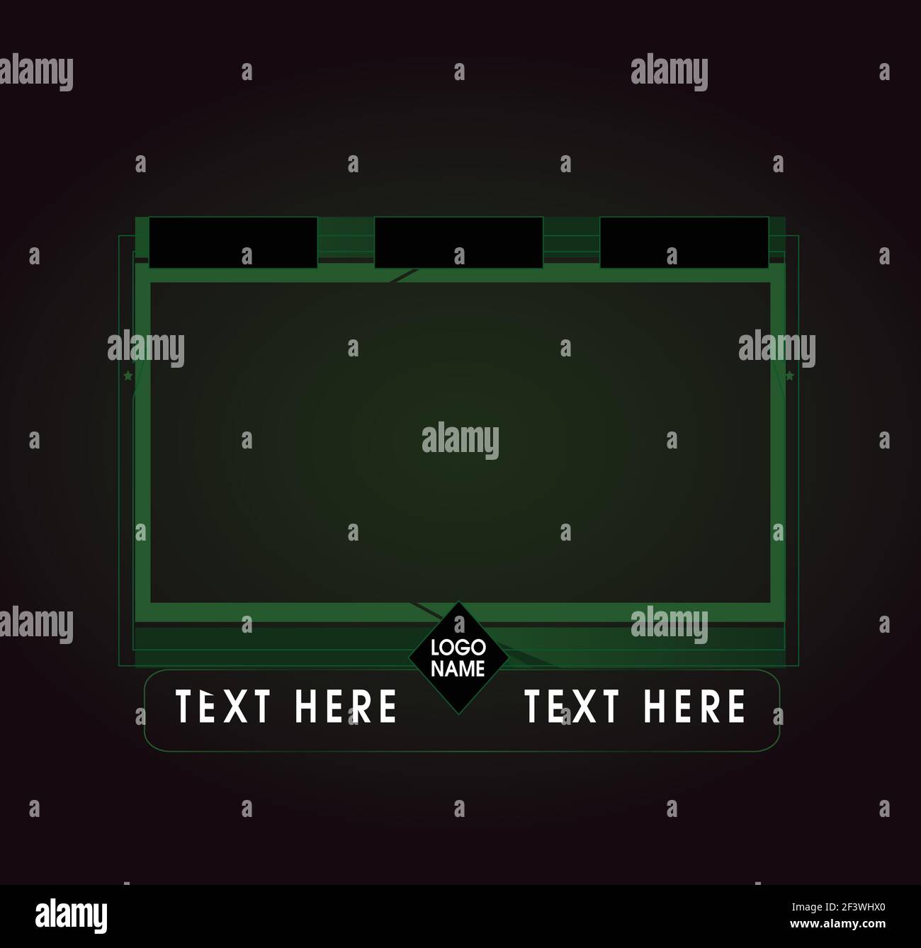 face cam, web camera, webcam, game, streaming panels, screens and ...