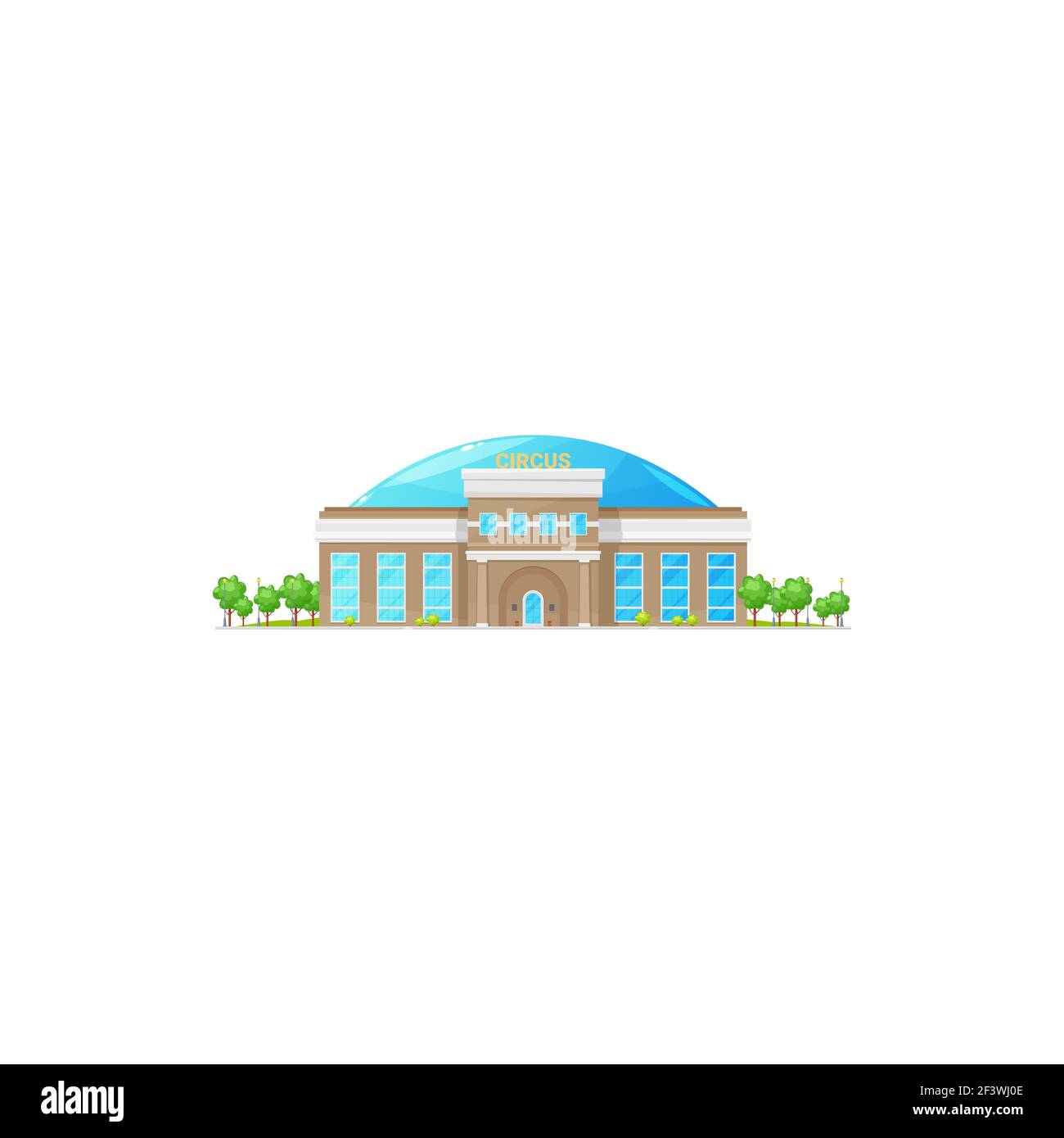 Circus big top chapiteau Stock Vector Images - Alamy