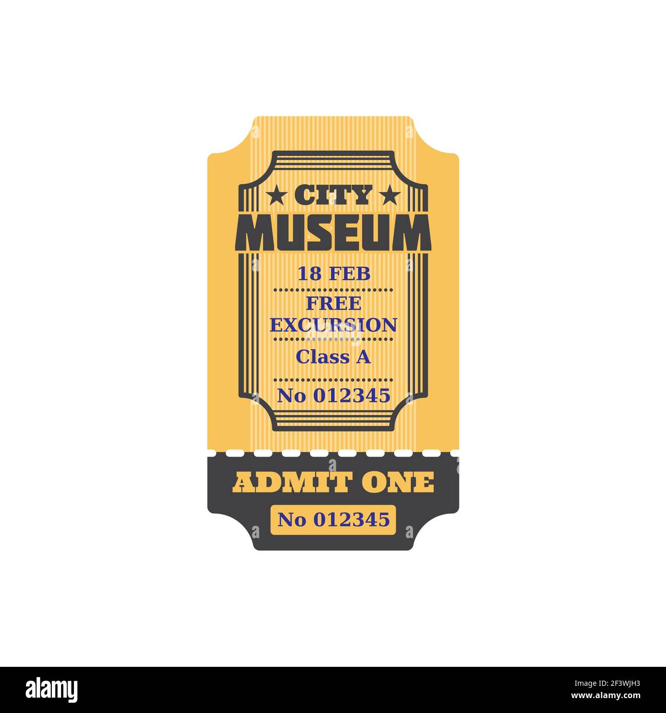 Free admission to history museum Stock Vector Images - Alamy