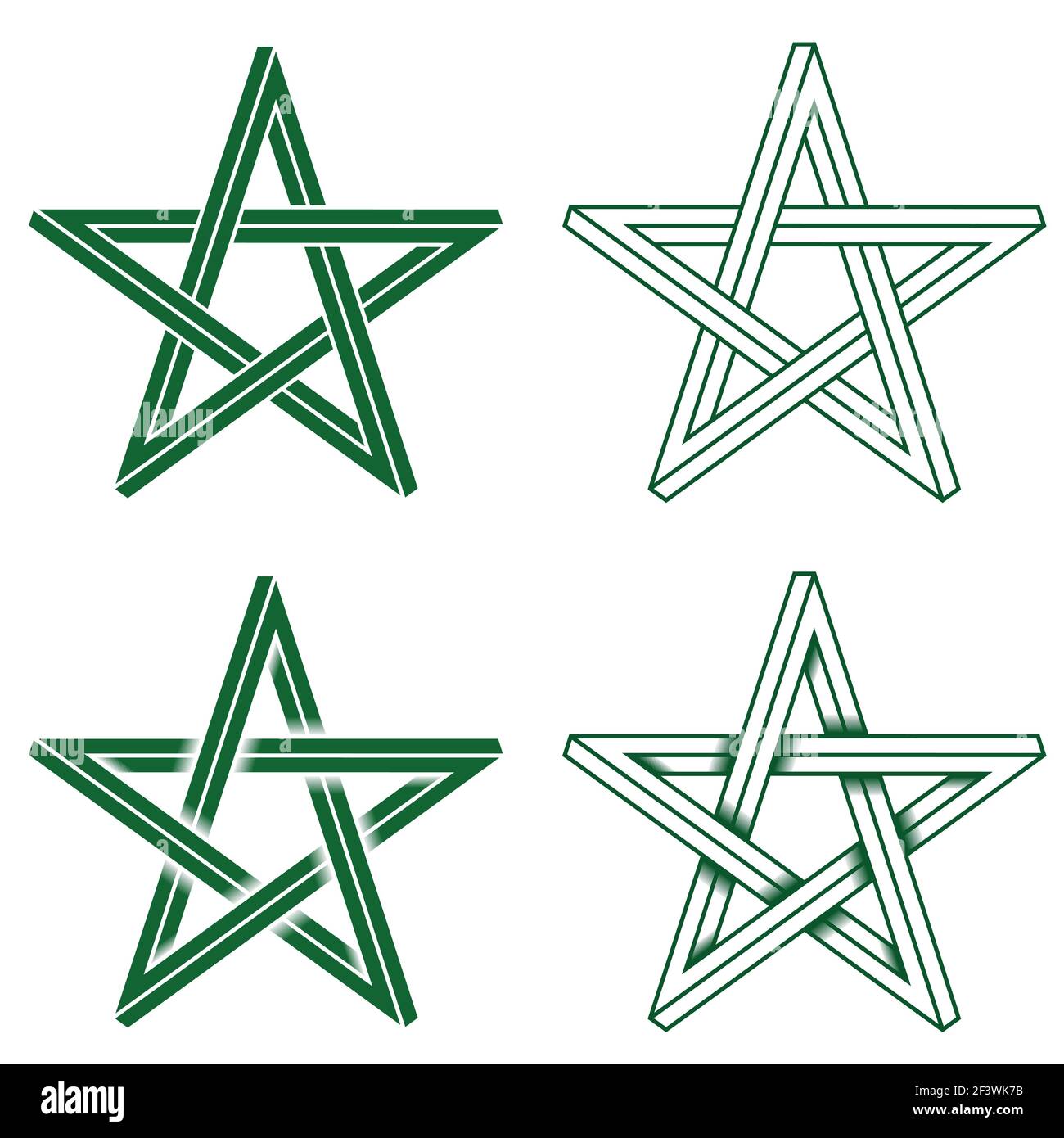 Line Designs Geometry Star