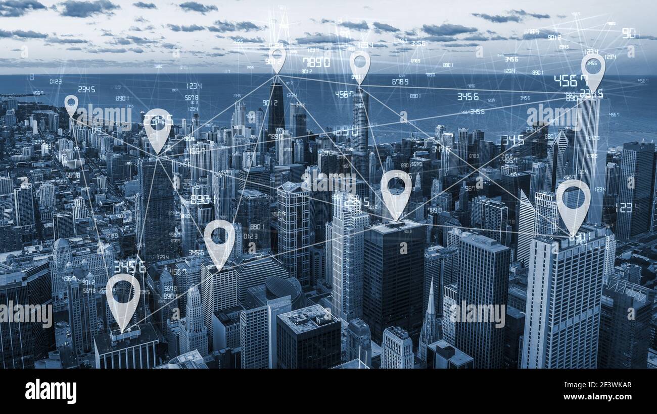 Internet connections map hi-res stock photography and images - Alamy