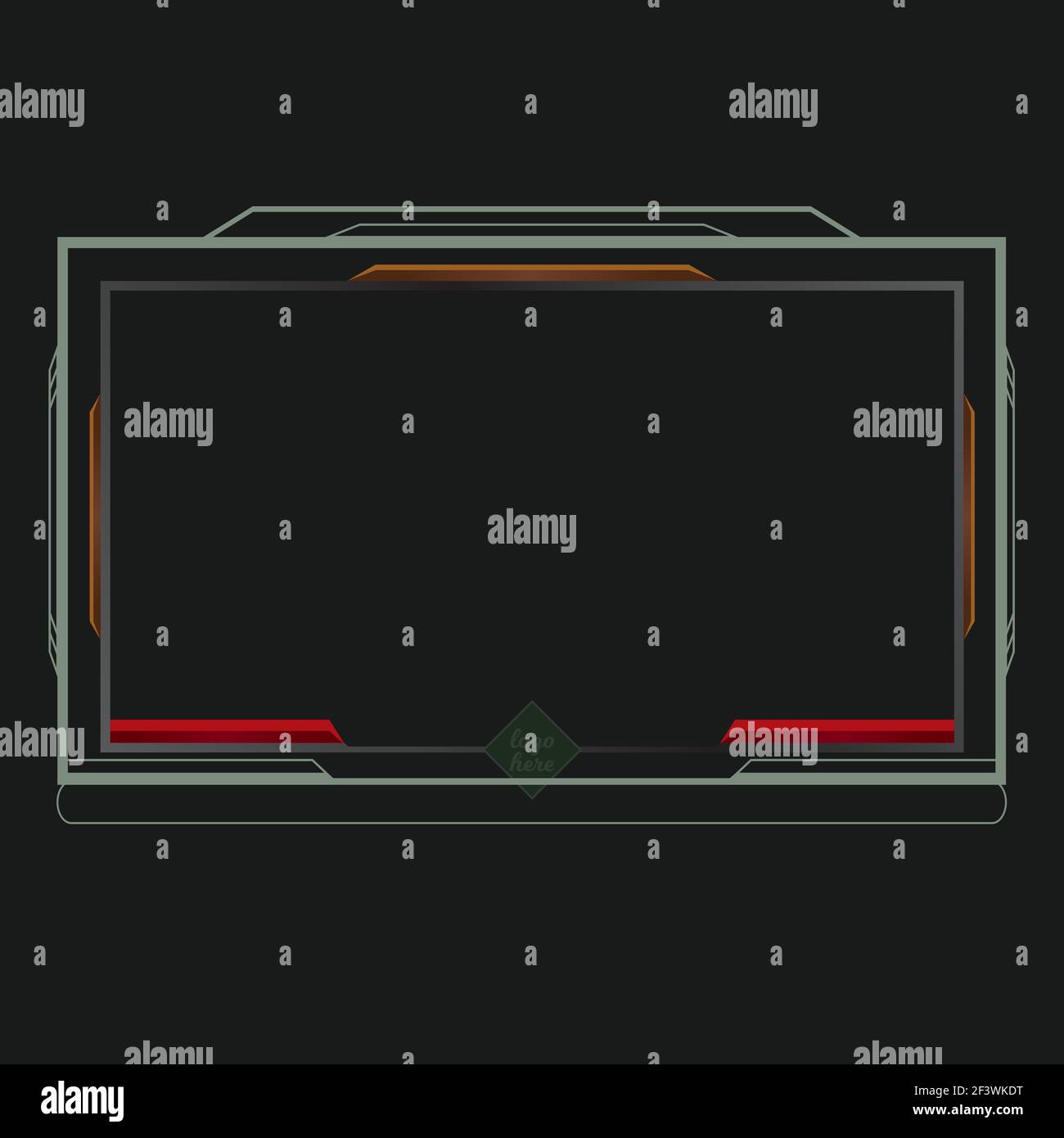 face cam, web camera, webcam, game, streaming panels, screens and ...