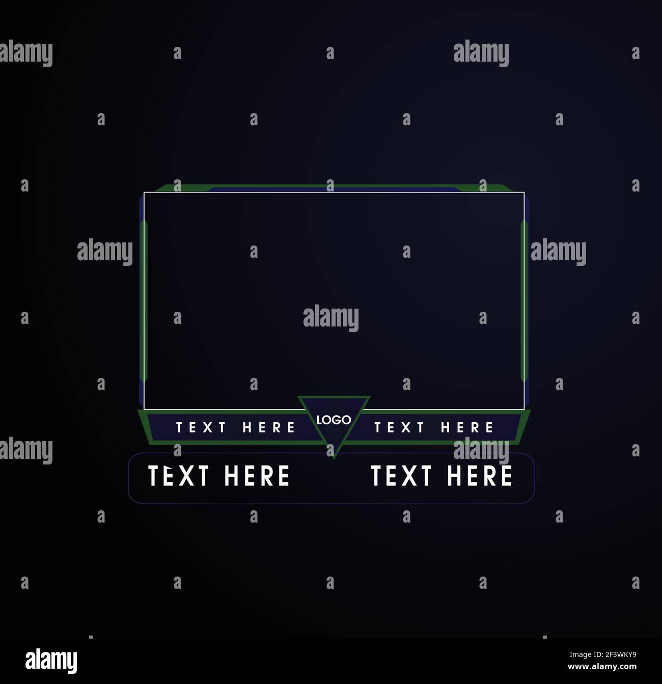 Online gaming panel Stock Vector Images - Alamy