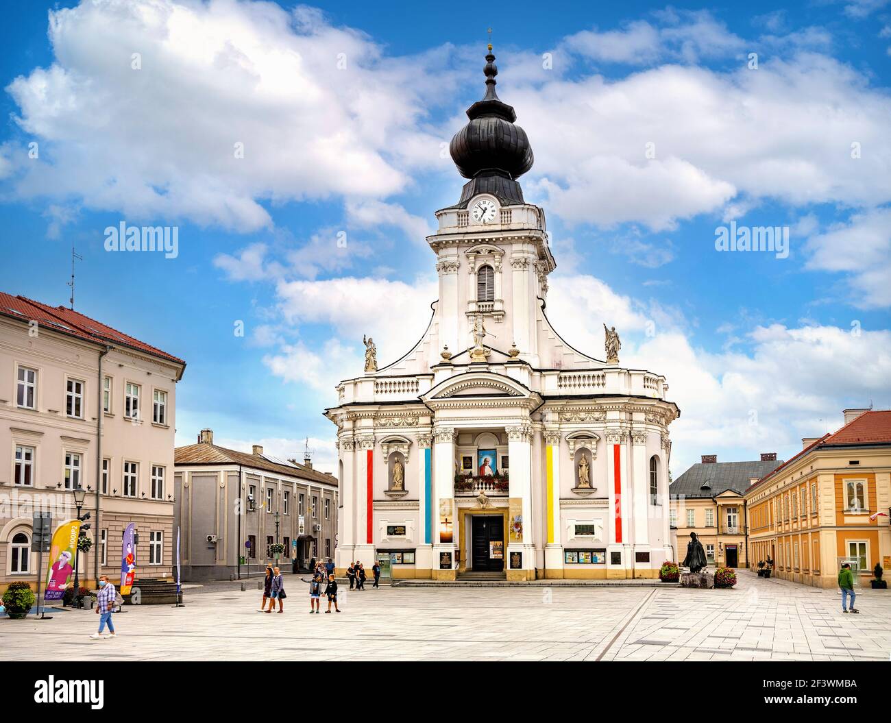 Wadowice cathedral hi-res stock photography and images - Alamy
