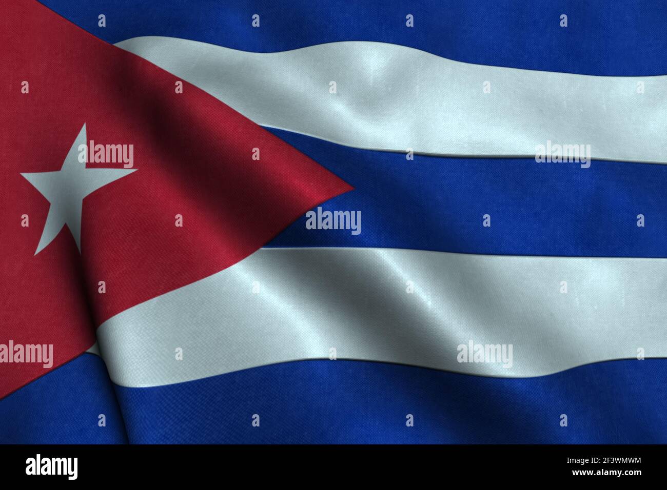 Cuba National Flag High Resolution Stock Photography and Images - Alamy