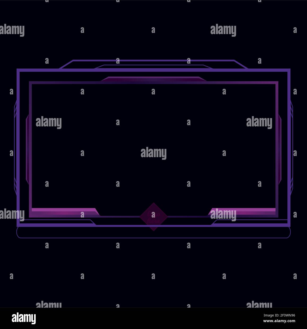 Gaming overlay layout hi-res stock photography and images - Alamy