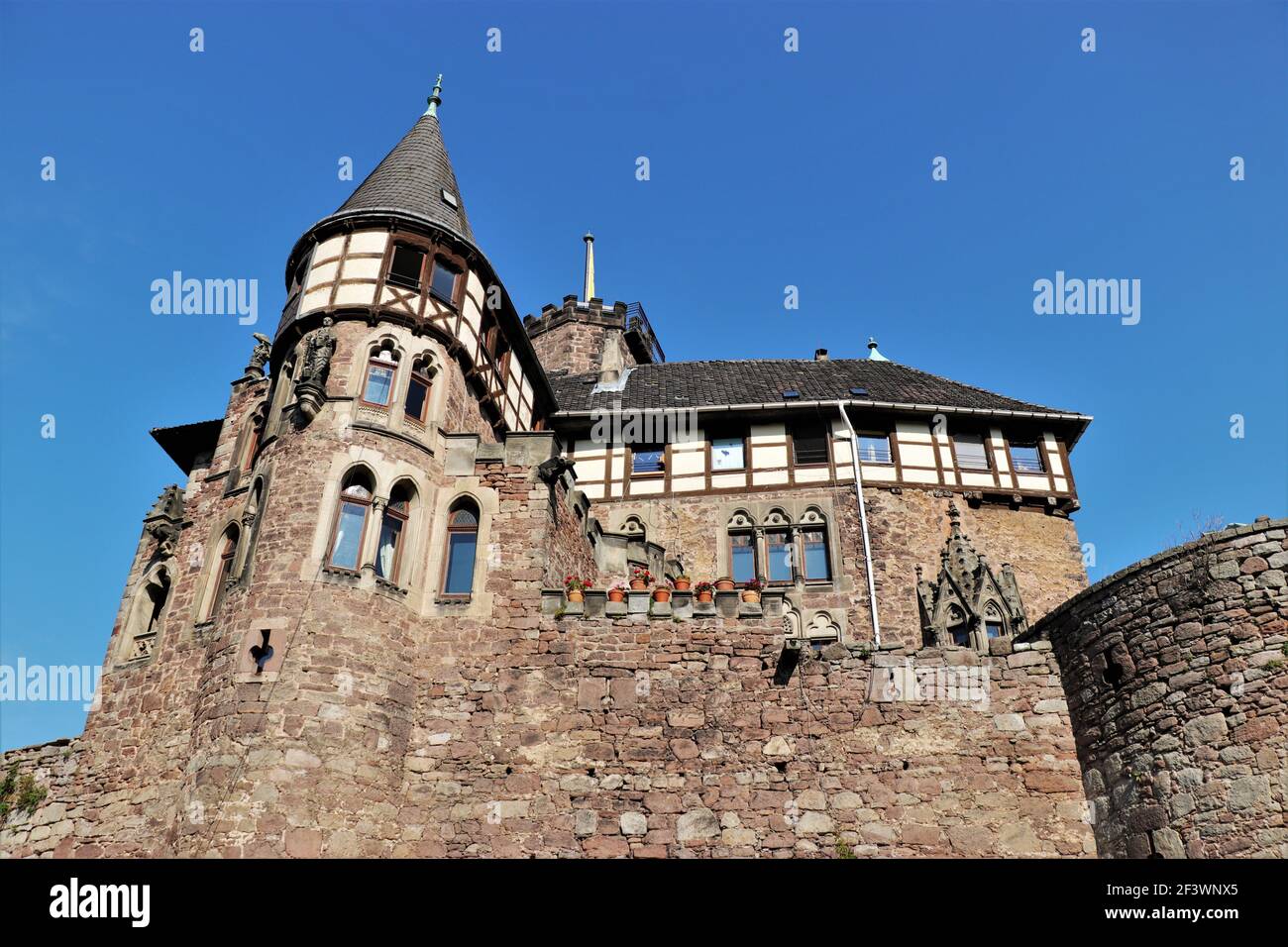 Hessen germany castle medieval hi-res stock photography and images - Alamy