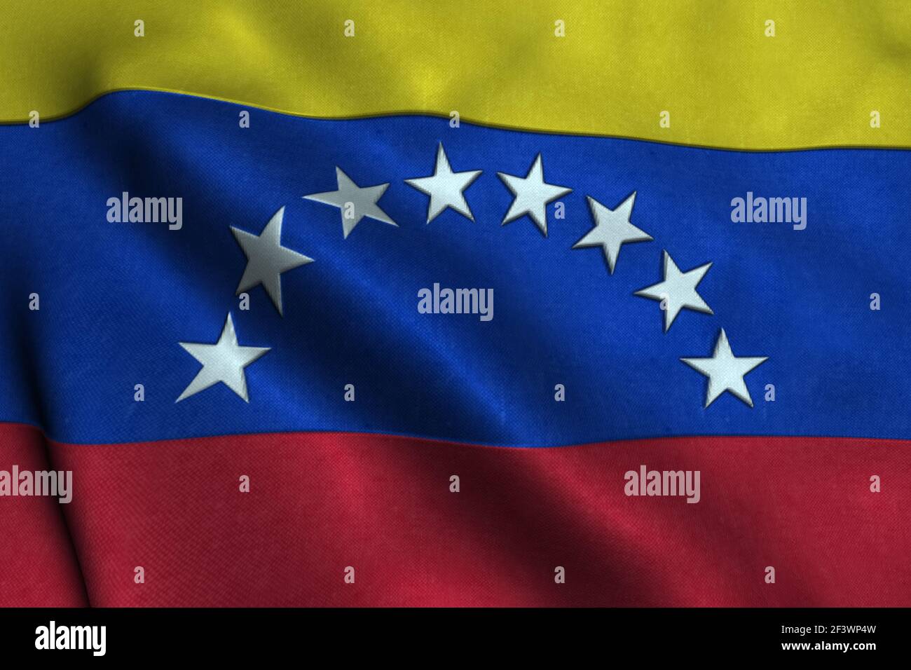 Venezuela national flag Stock Photo - Alamy