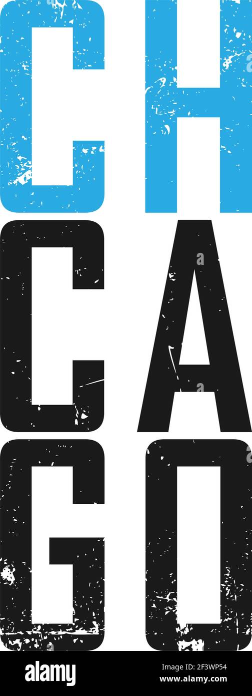 Chicago Illinois tee print. T-shirt design graphics stamp label ...