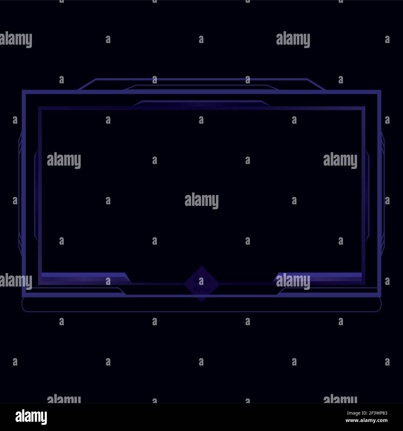 Gaming overlay layout hi-res stock photography and images - Alamy