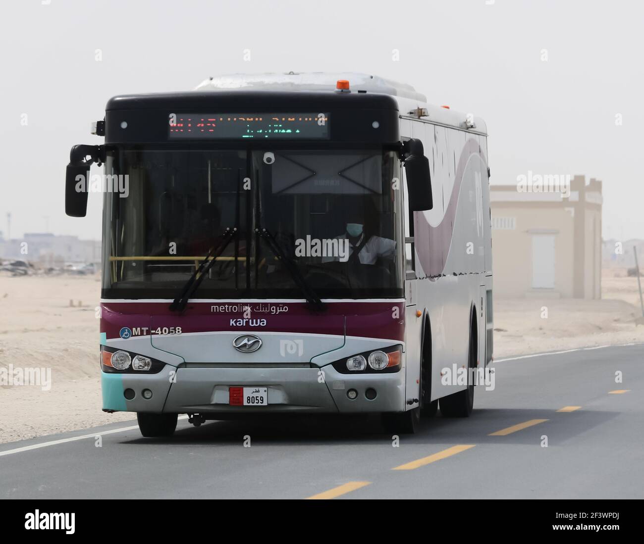 Doha Metro Shuttle Bus High Resolution Stock Photography and Images - Alamy