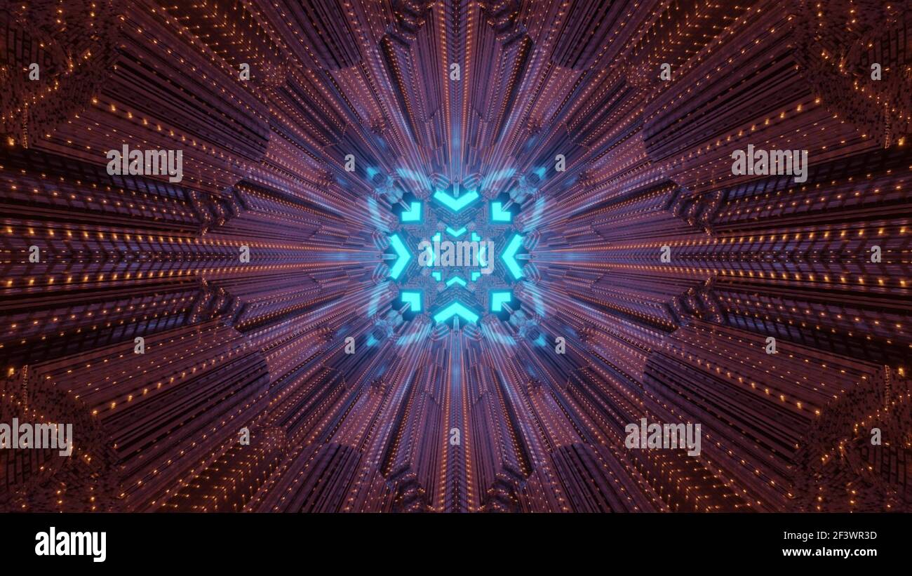 Abstract futuristic technology background 3d illustration Stock Photo ...