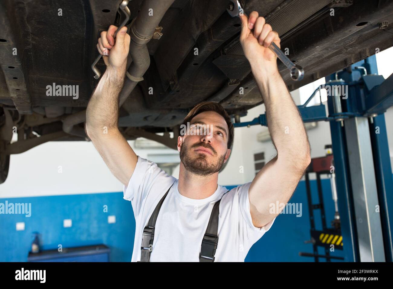 Professional technician male carefully hi-res stock photography and ...