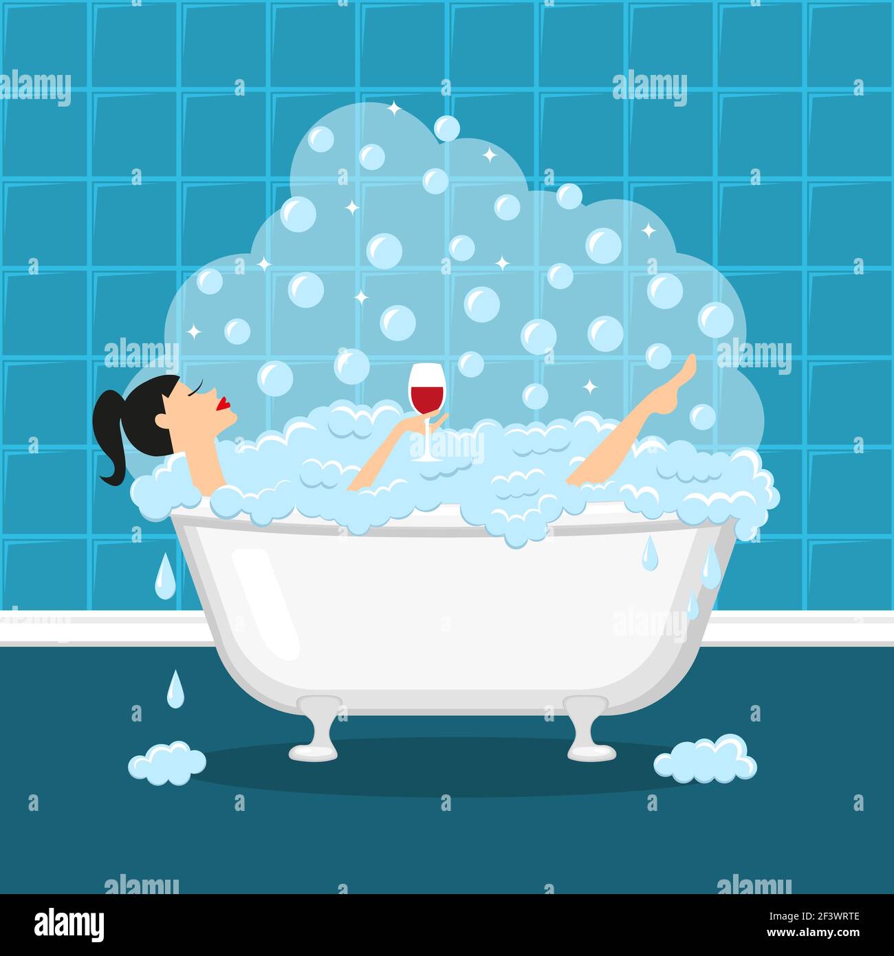Taking glass Stock Vector Images - Alamy