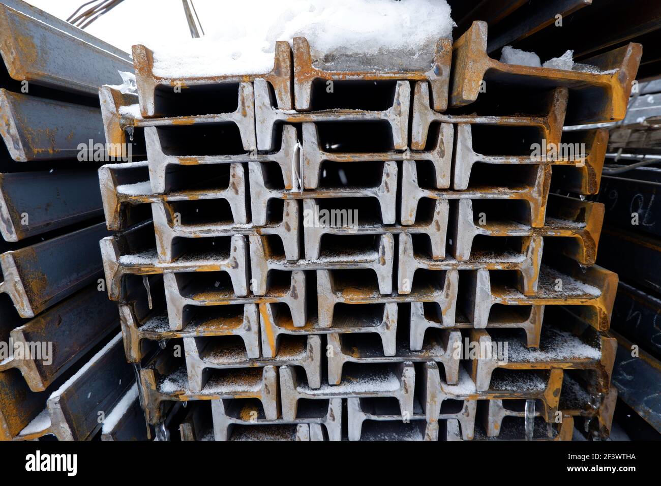 Rolled steel beam hi-res stock photography and images - Alamy