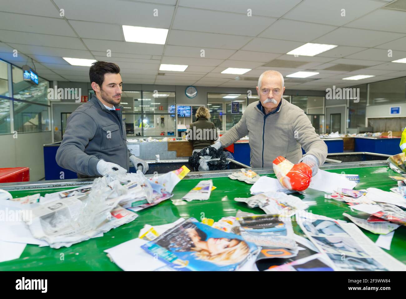 portrait of storage waste management company Stock Photo - Alamy