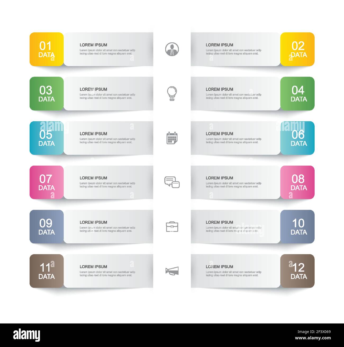 12 step infographics hi-res stock photography and images - Alamy