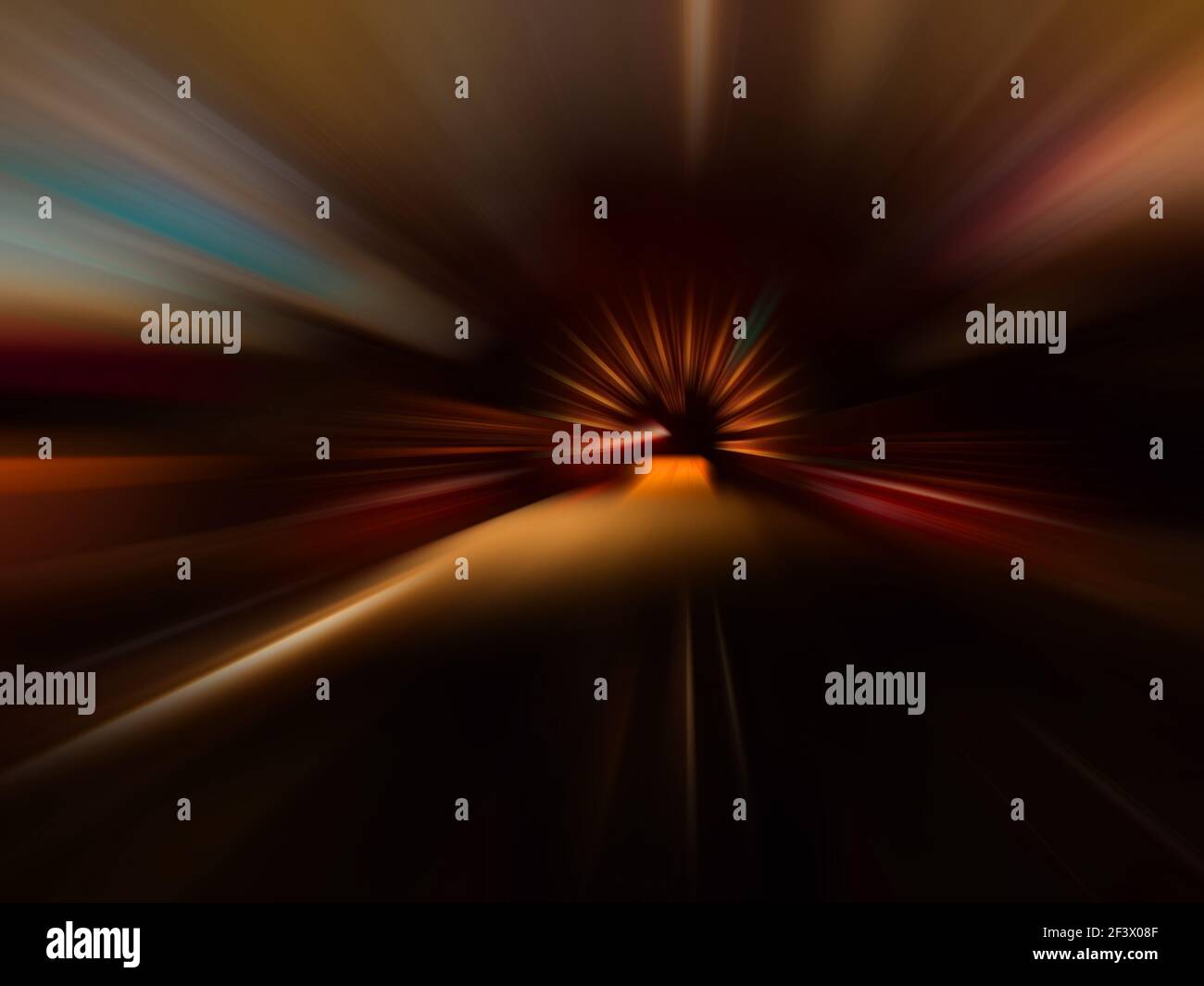 car speed motion on night road Stock Photo - Alamy