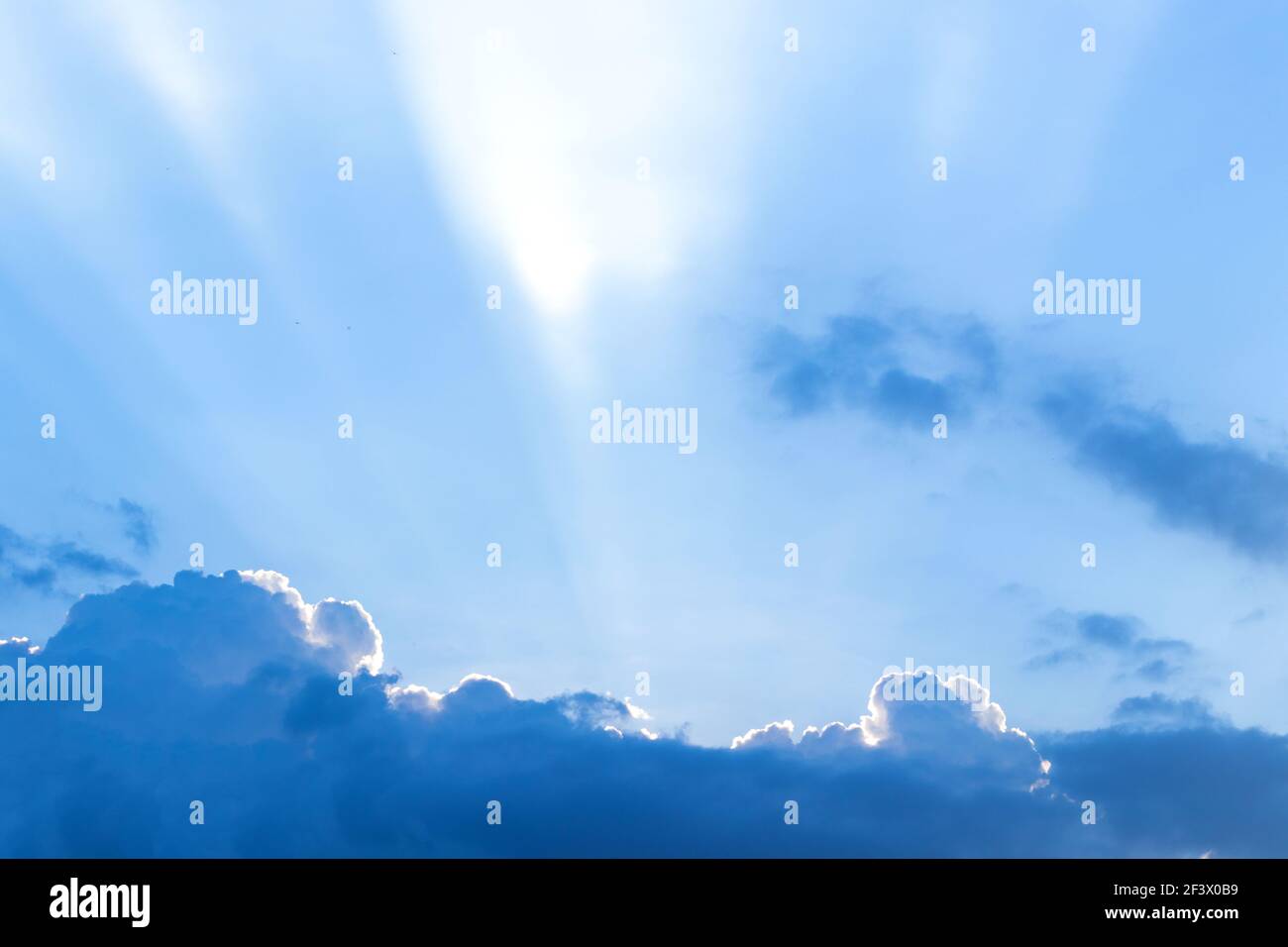 Shine sun bright clouds gradient hi-res stock photography and images ...