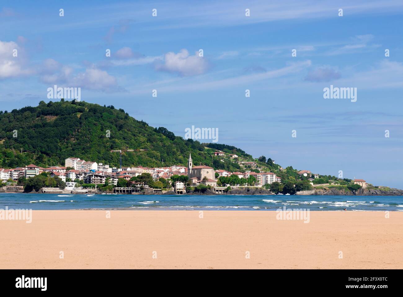 town of mundaka in the province of bizkaia in spain famous for their ...