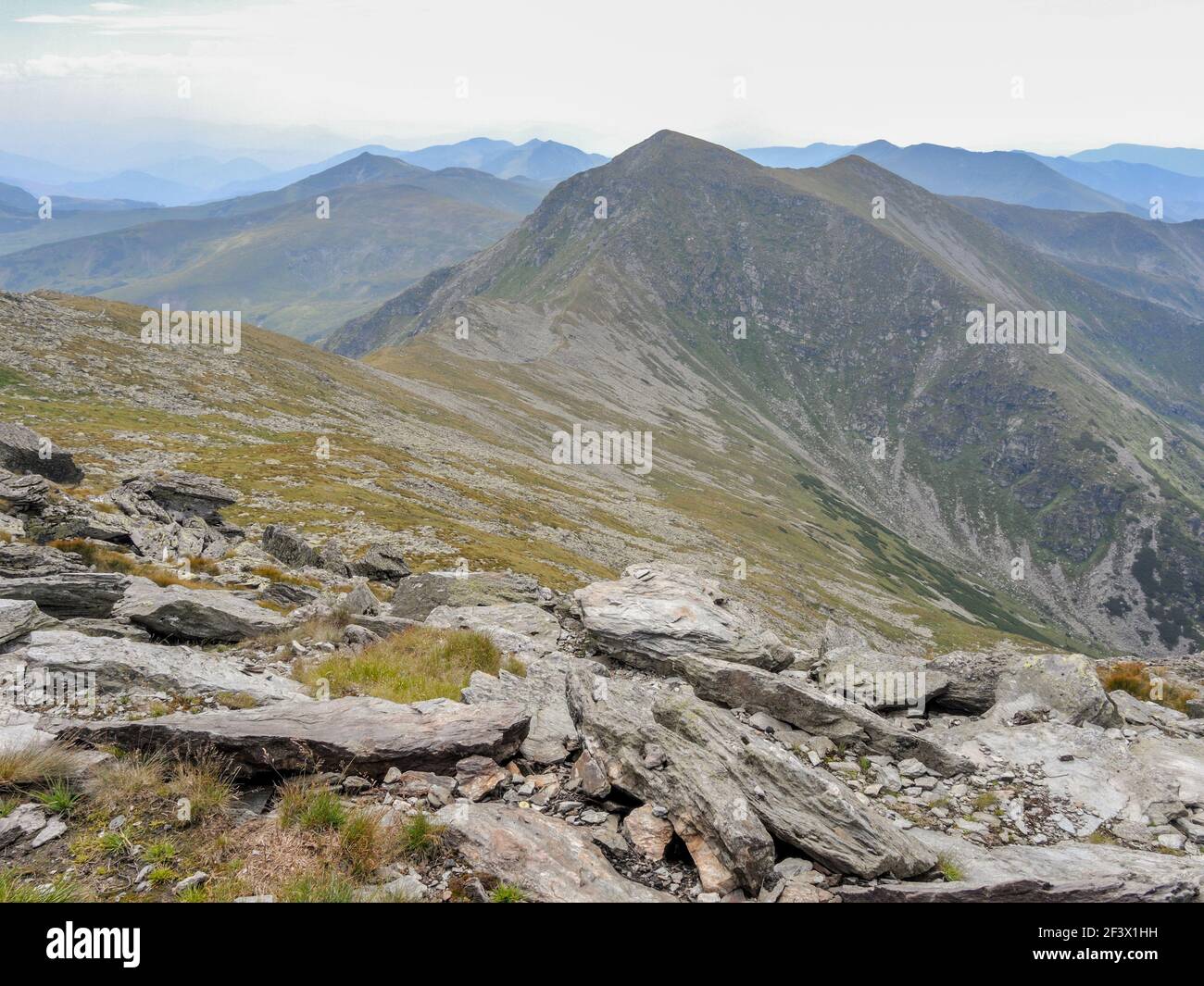 A beautiful view of the Rodna Mountains in Romania Stock Photo - Alamy