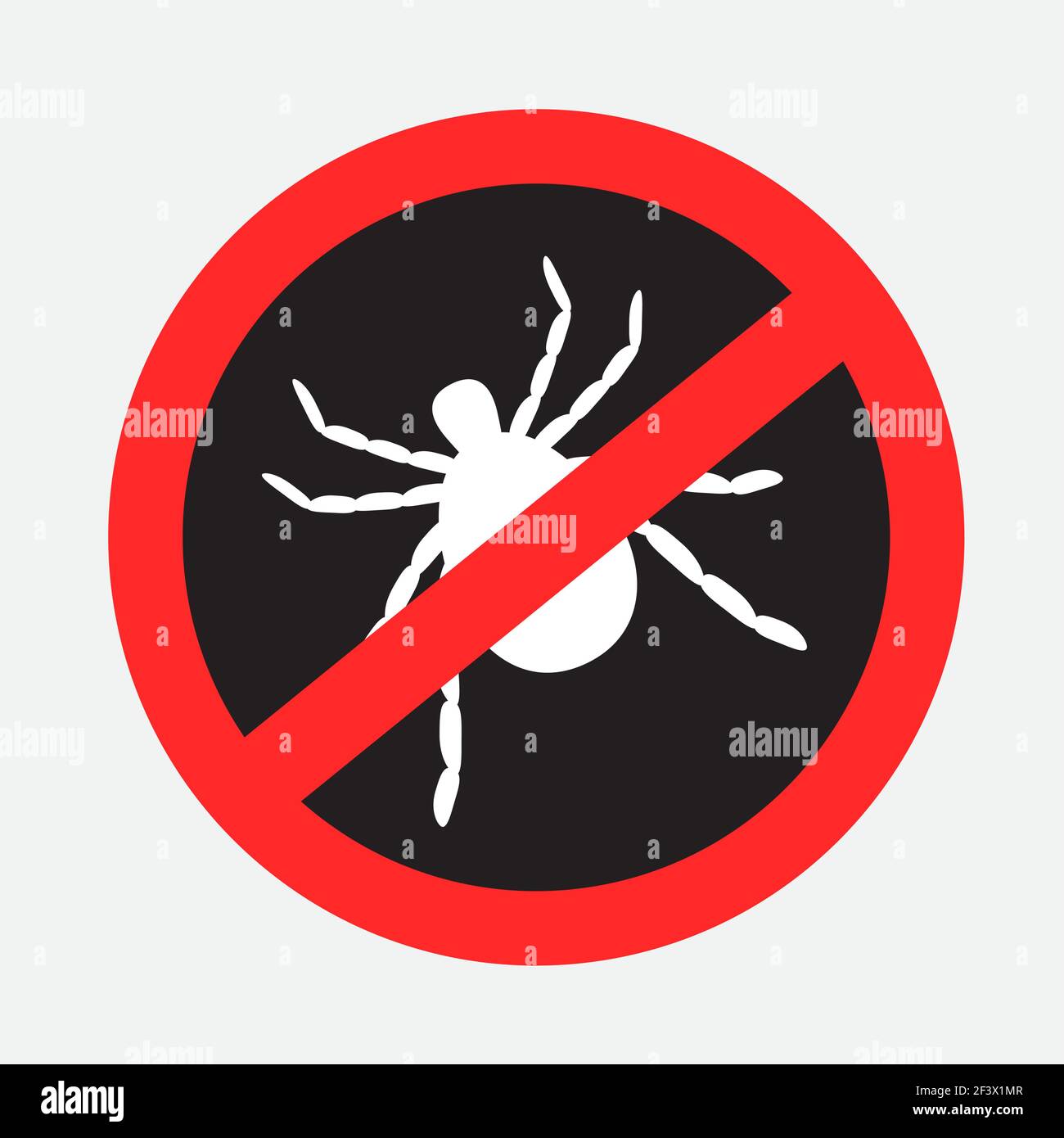 anti mite beetle insect sticker dark sign Stock Vector Image & Art - Alamy