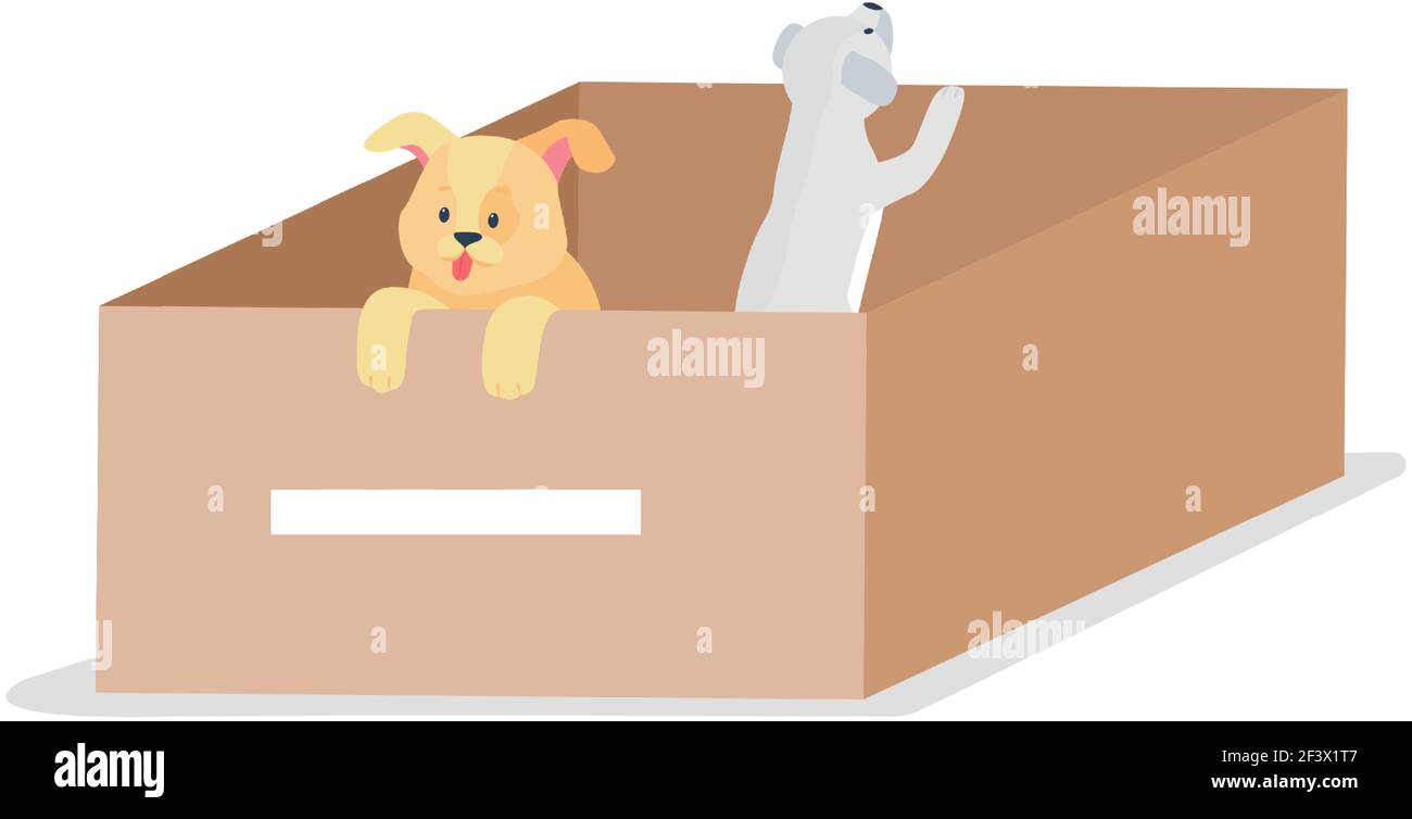 Homeless pet rescue dog rescue dogs Stock Vector Images - Alamy