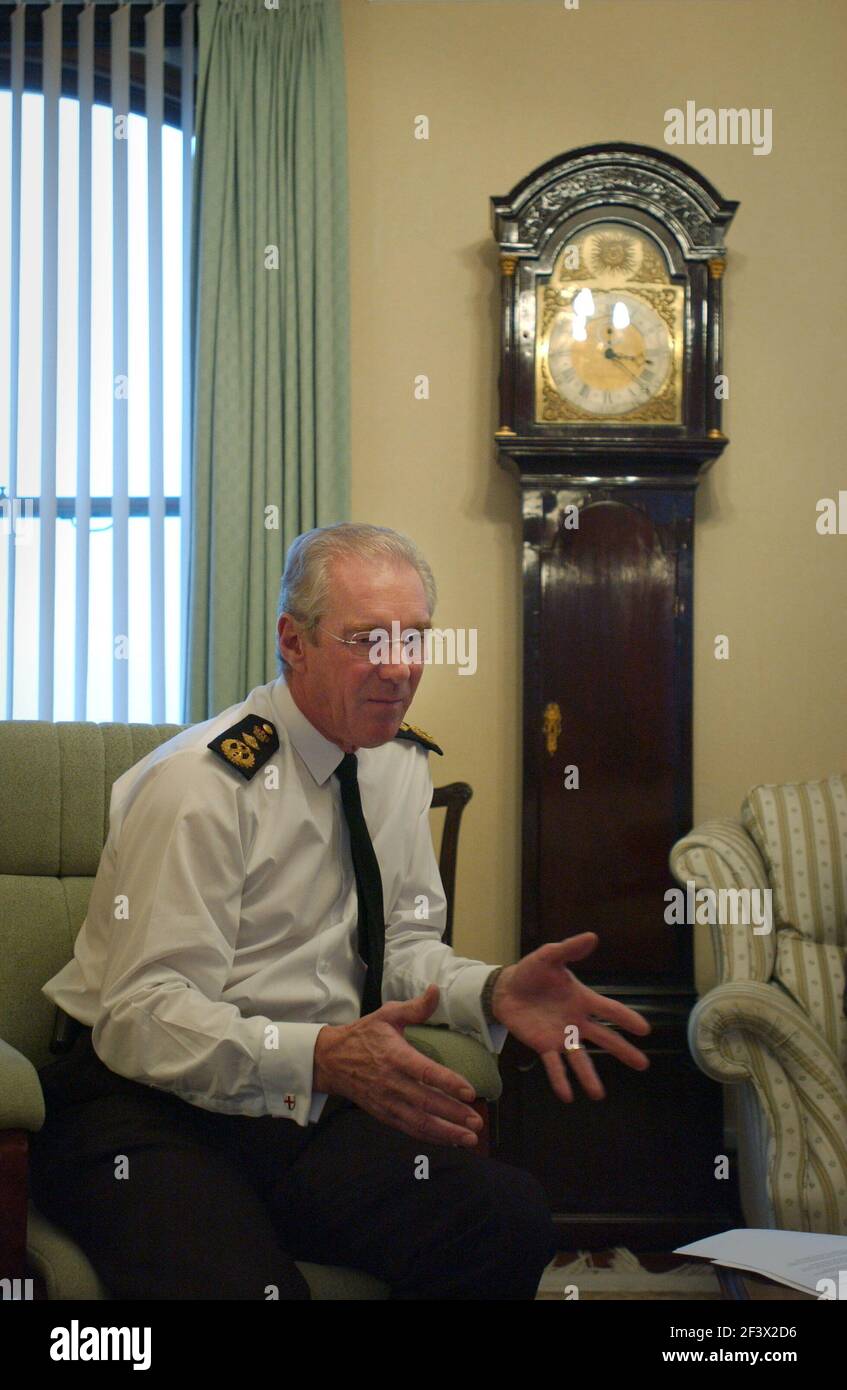 COMMISIONER OF THE CITY OF LONDON POLICE,DR JAMES HART,IN HIS OFFICE.6 ...