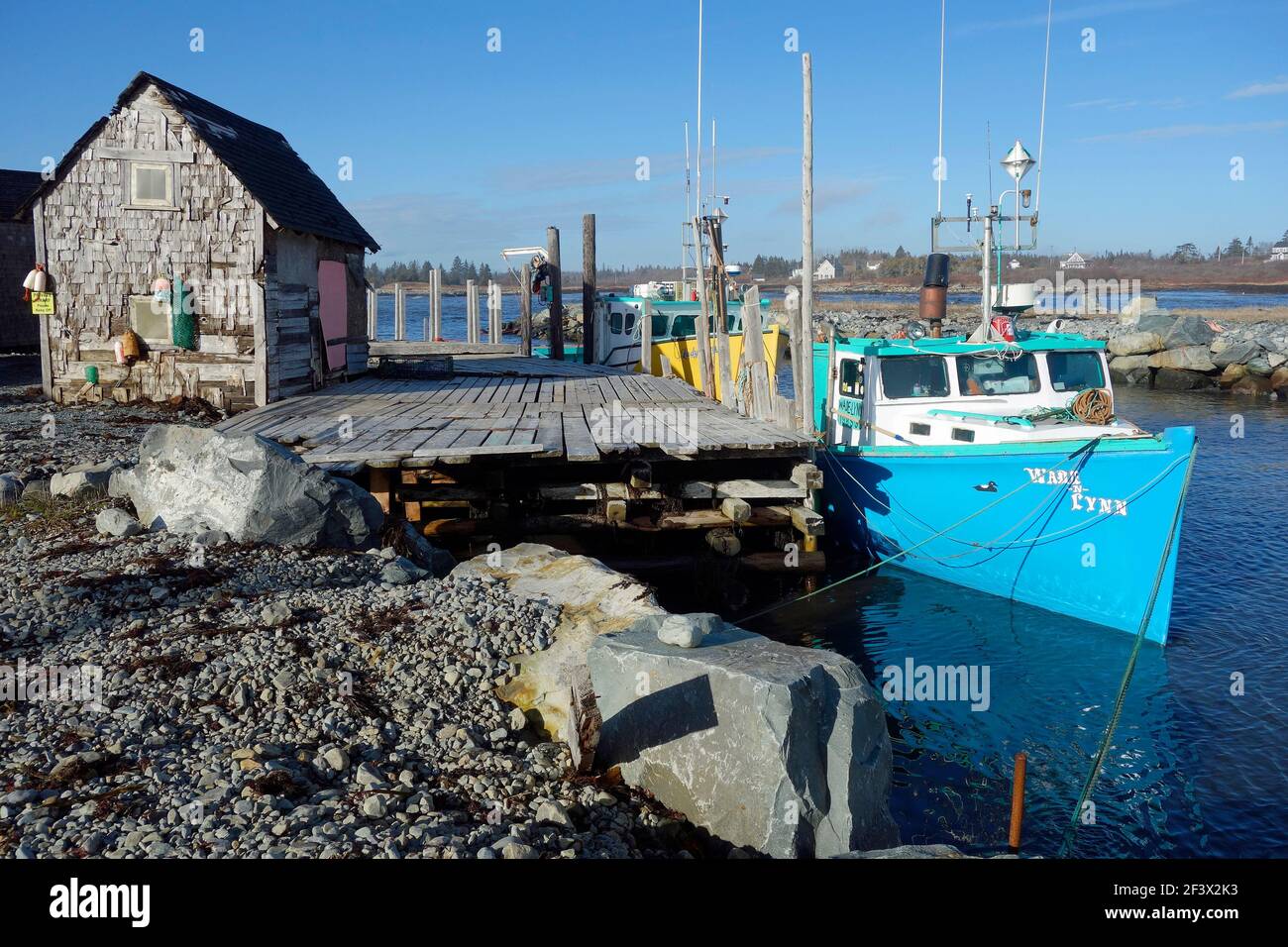 East Berlin fishing village, Nova Scotia, Canada Stock Photo - Alamy