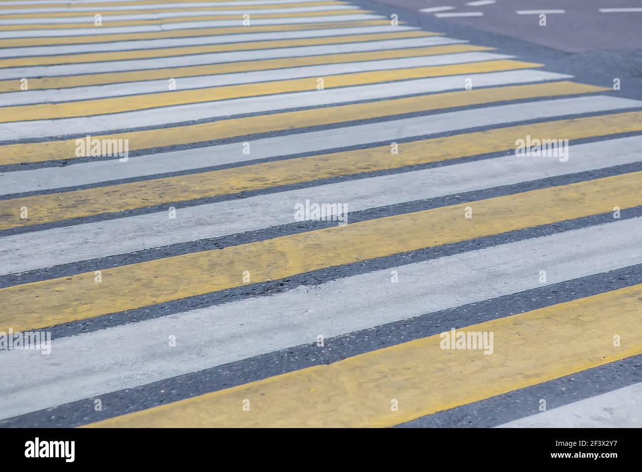 Crosswalk lines on street hi-res stock photography and images - Alamy