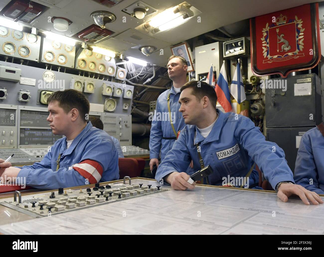 Russian Submarine Control Room High Resolution Stock Photography and ...