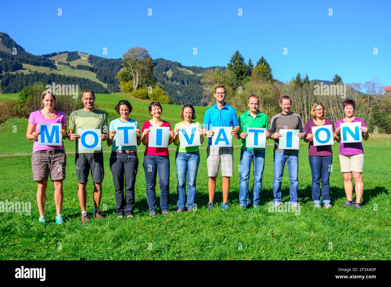 Teambuilding fun hi-res stock photography and images - Alamy
