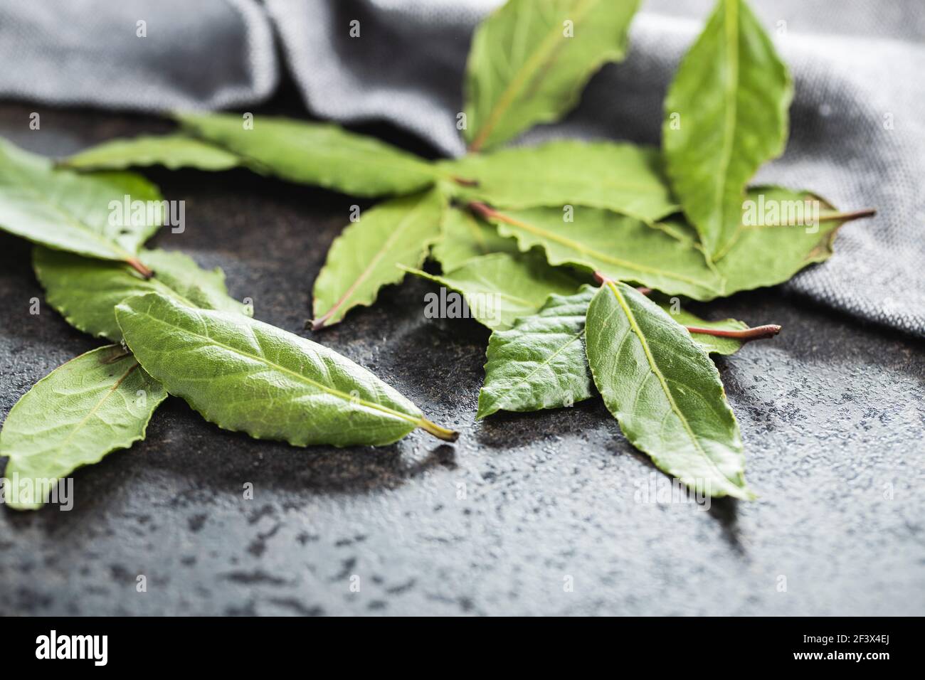 Green bay leaves hi-res stock photography and images - Alamy