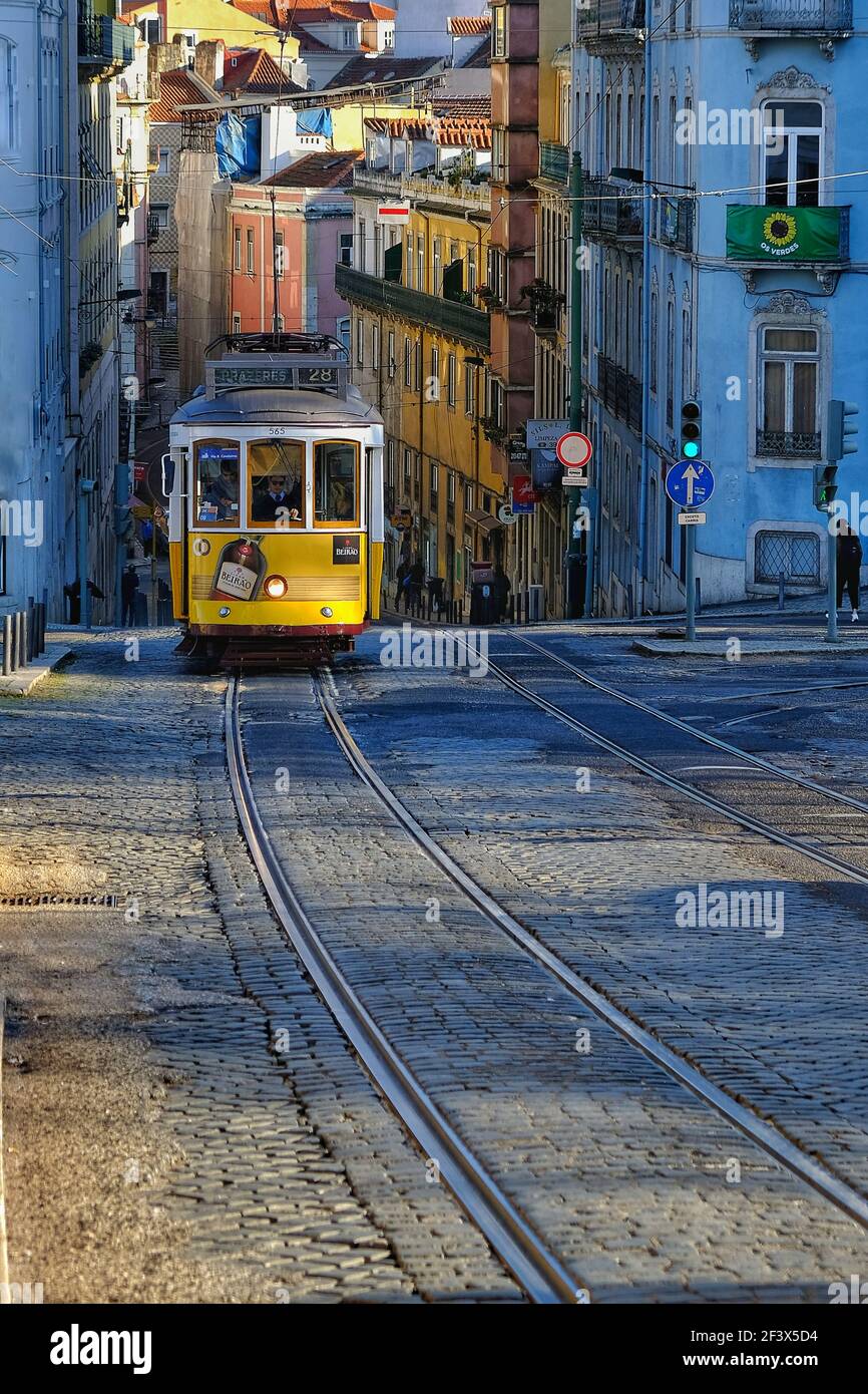 Tram railing hi-res stock photography and images - Alamy