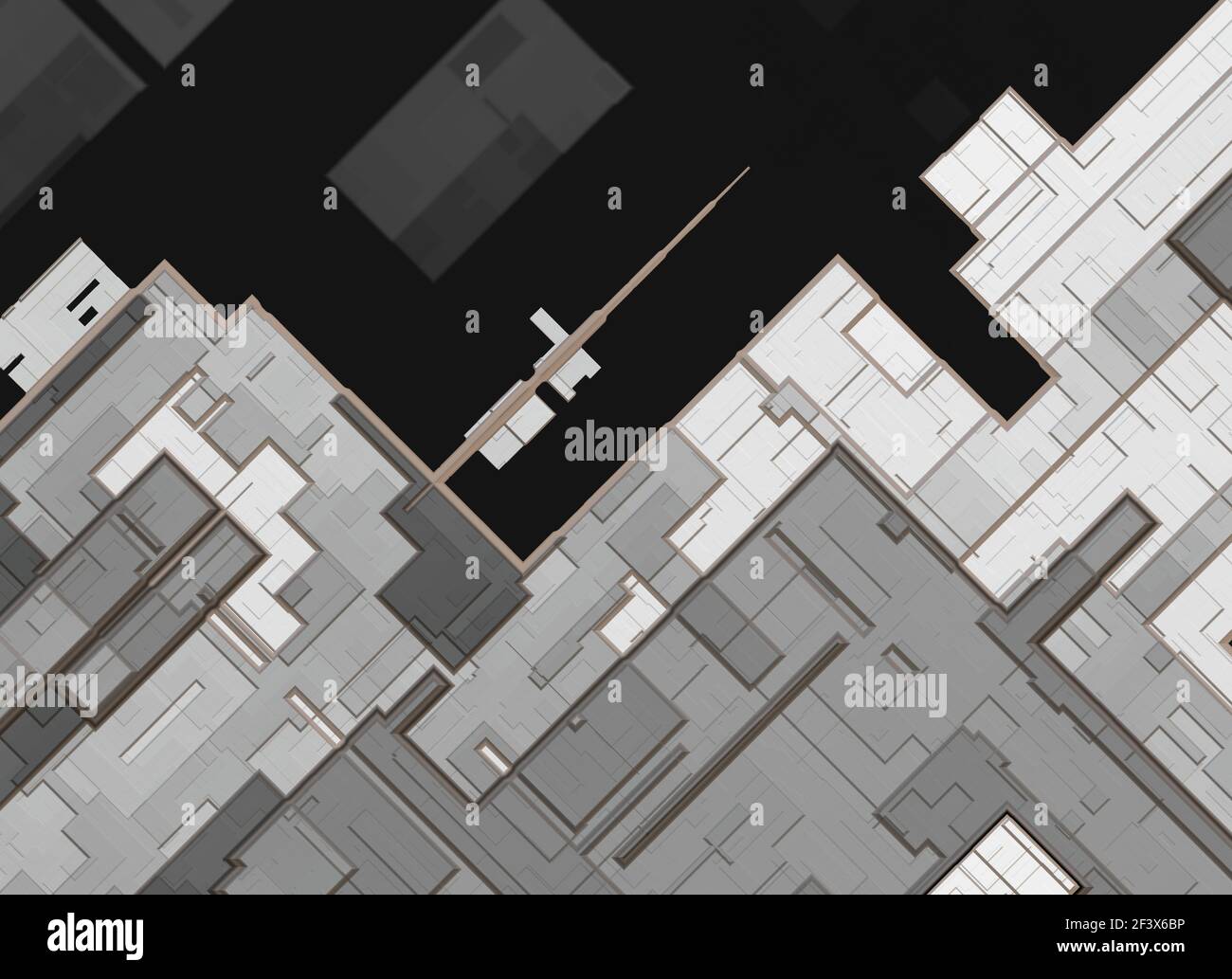 top view city plan. abstract backgrounds Stock Photo - Alamy