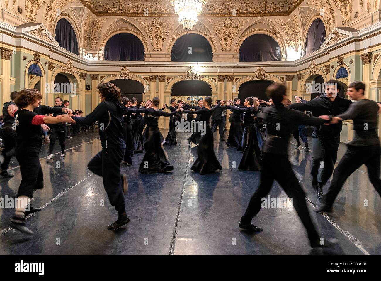 Georgian folk song and dance state academic ensemble Erisioni is ...