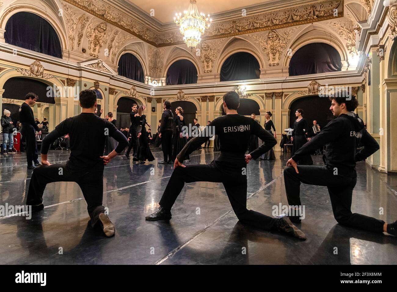 Georgian folk song and dance state academic ensemble Erisioni is ...