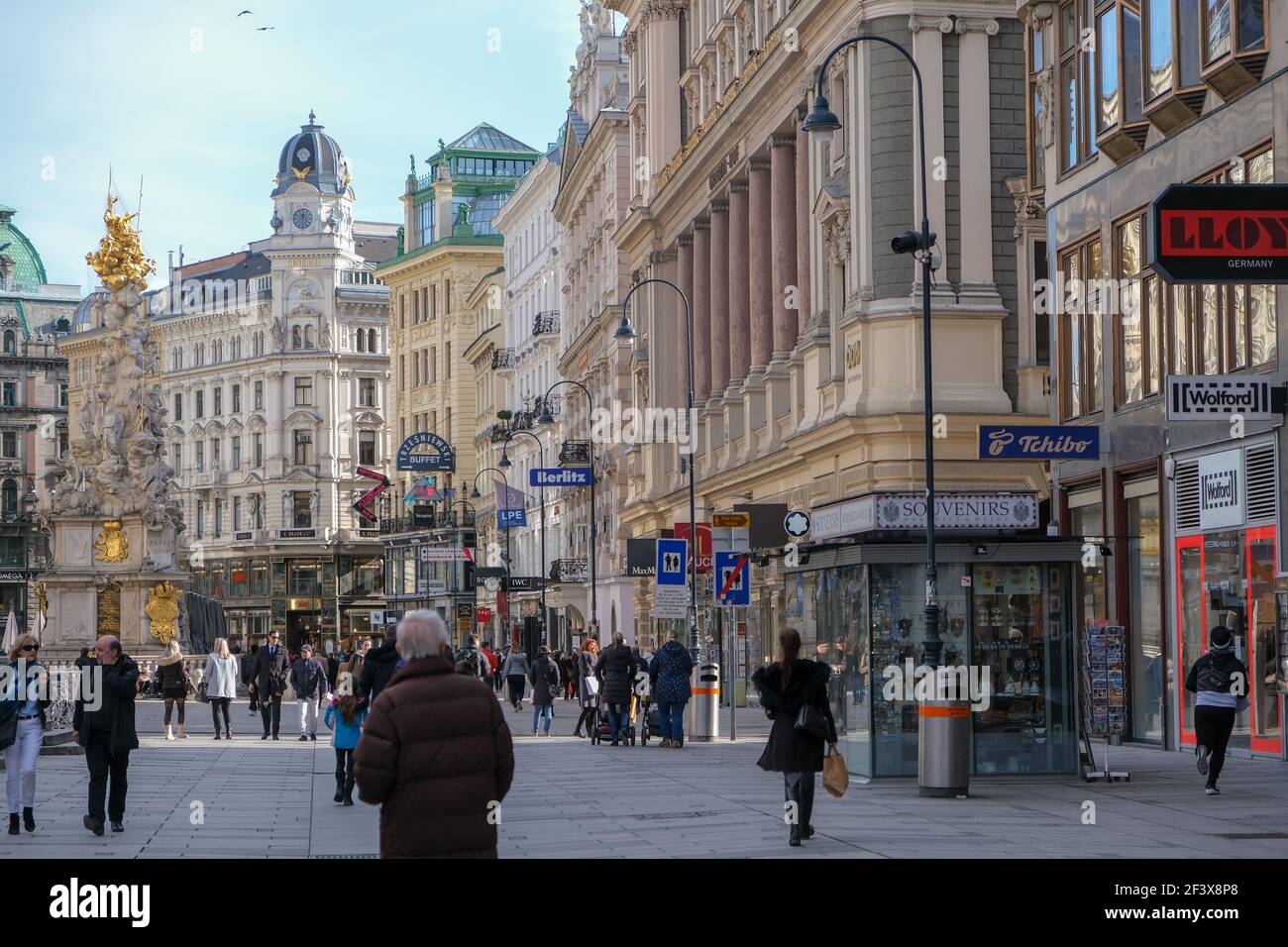 Vienna, Austria - February 18, 2021: Beautiful city of Vienna, the ...