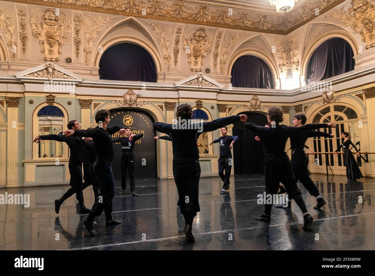 Georgian folk song and dance state academic ensemble Erisioni is ...