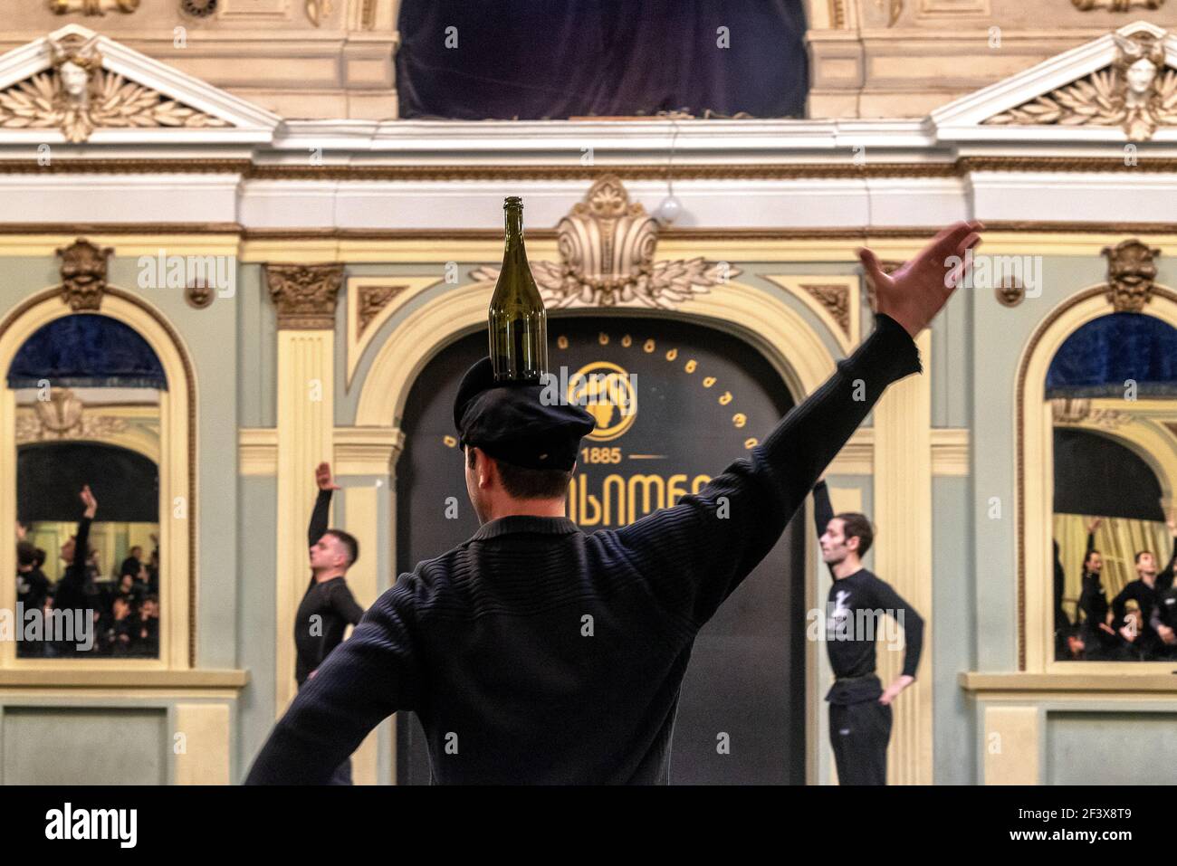 Georgian folk song and dance state academic ensemble Erisioni is ...