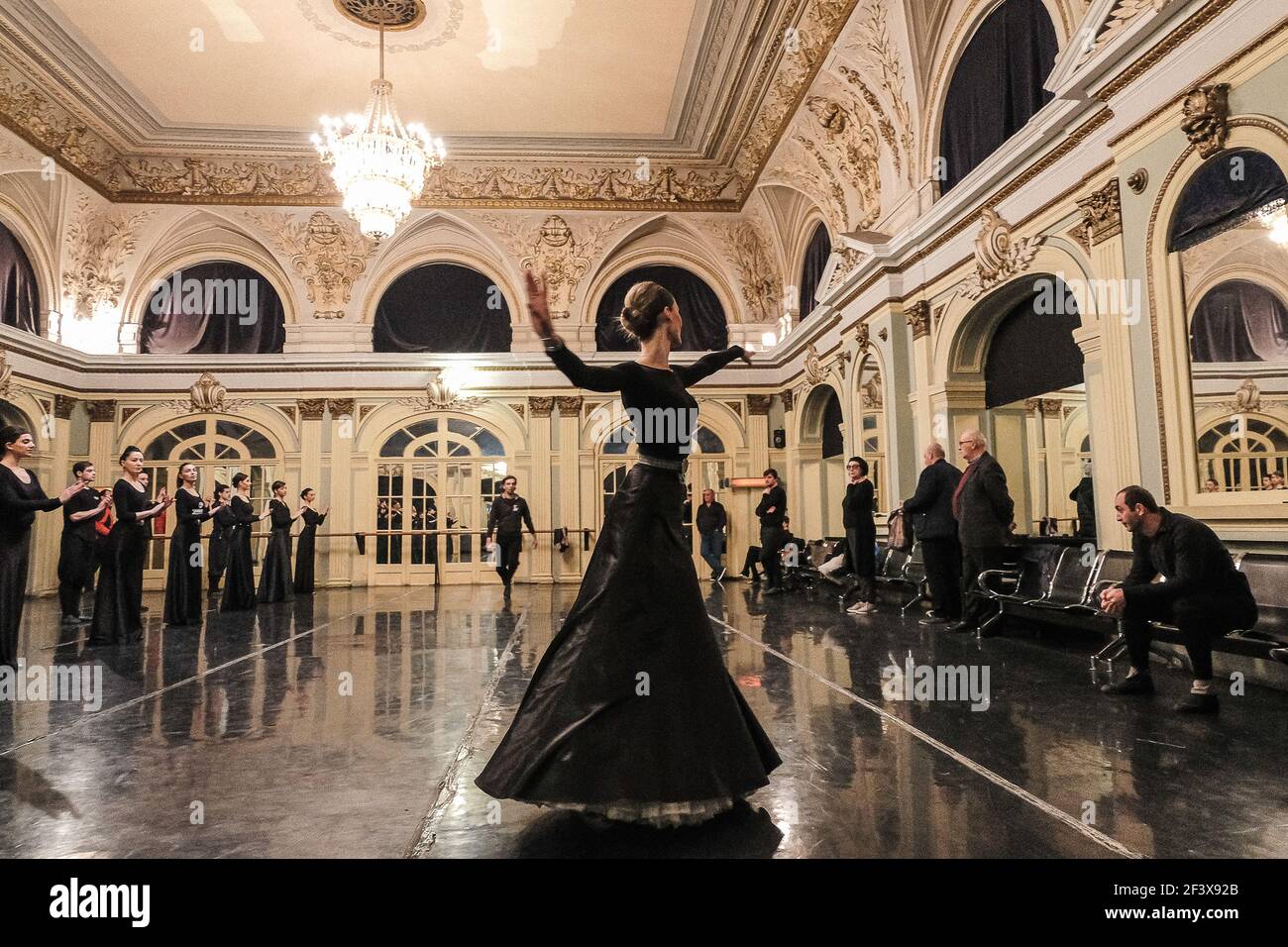 Georgian folk song and dance state academic ensemble Erisioni is ...