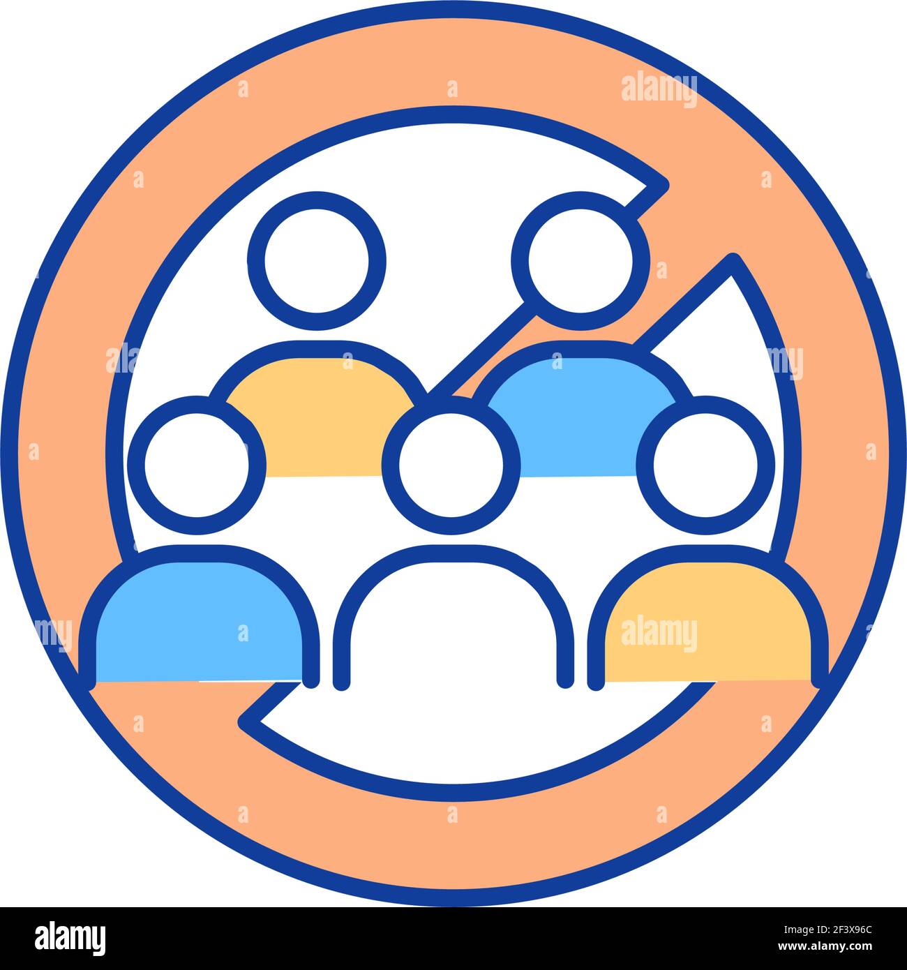 Event restriction Stock Vector Images - Alamy