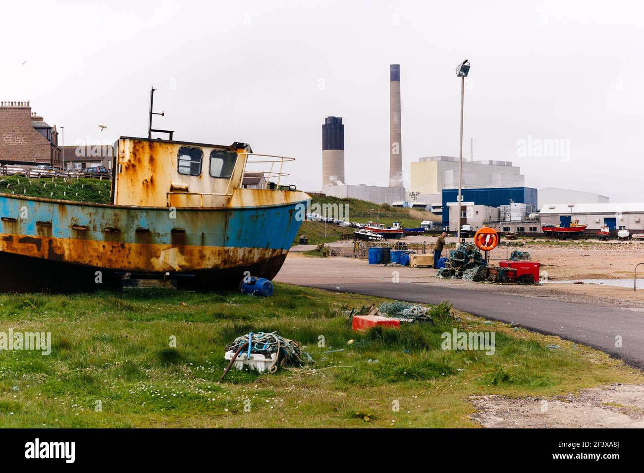 Peterhead fishing boats hi-res stock photography and images - Alamy