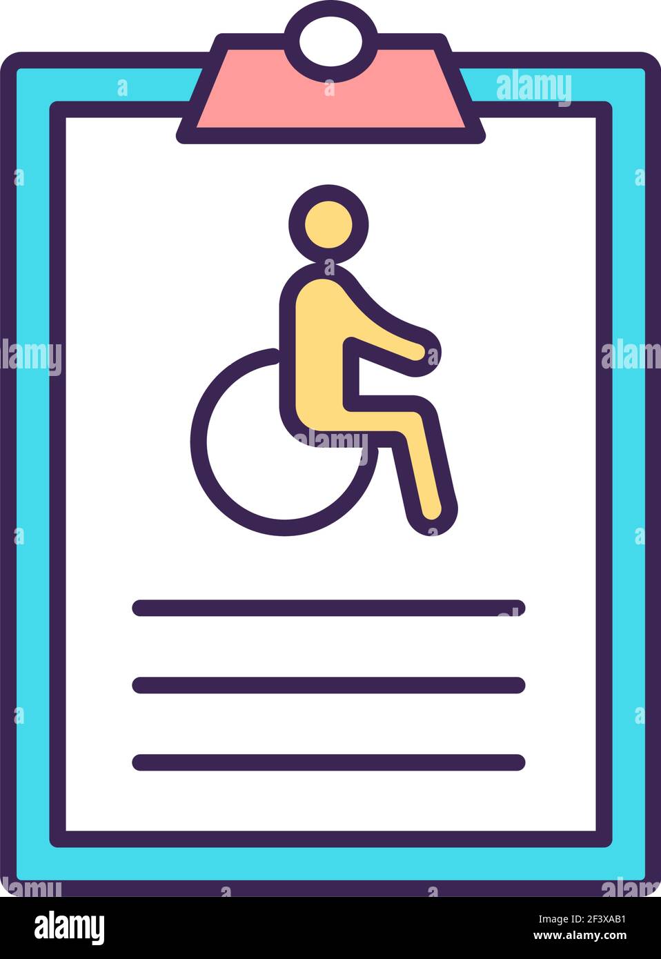 Individual disability insurance RGB color icon Stock Vector Image & Art ...