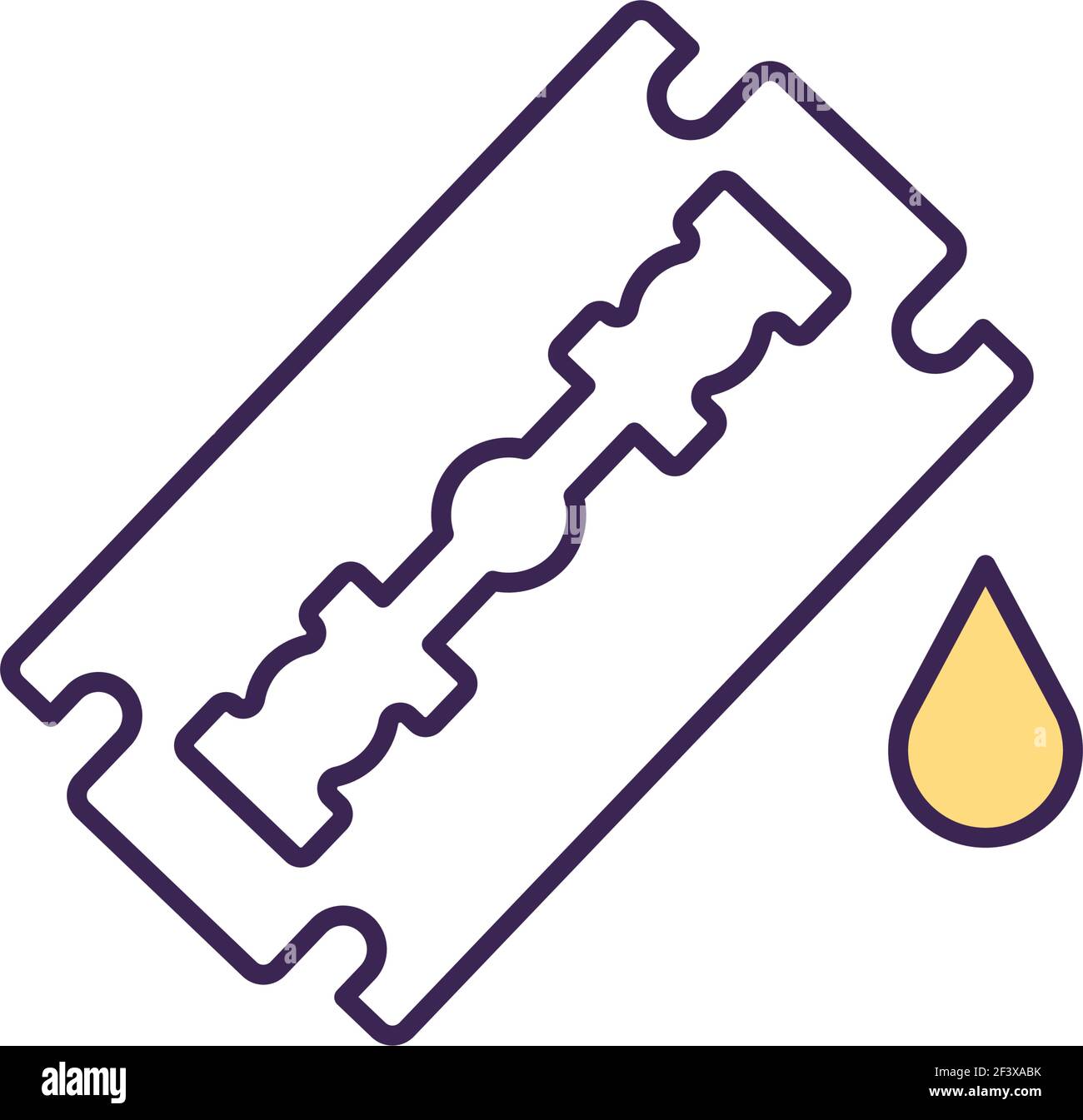 Risky behavior RGB color icon Stock Vector Image & Art - Alamy