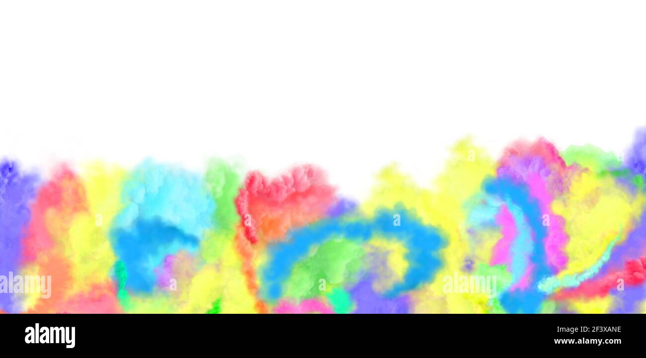 Colorful smoke with empty place. Colorful smoke with empty place for ...
